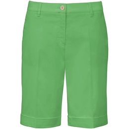 Slim Fit-Bermuda Modell Mia B. Brax Feel Good grün