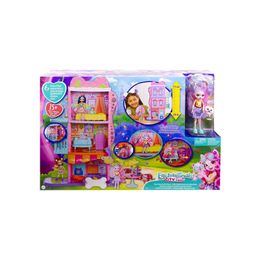 Mattel HJH65 - Enchantimals - City Tails - Stadthaus mit Café