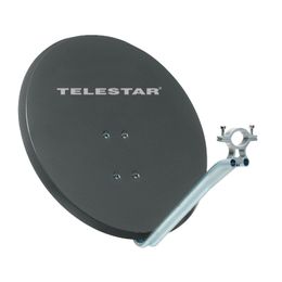 Telestar PROFIRAPID 85: SAT-Spiegel 85 cm aus Aluminium inkl. 40 mm LNB-Schelle