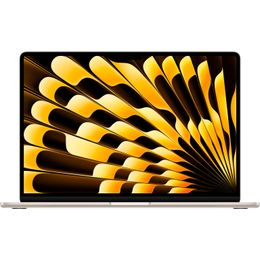 Apple Notebook "MacBook Air 15''" Notebooks Gr. 24 GB RAM 256 GB SSD, beige (polarstern) 15" Notebook