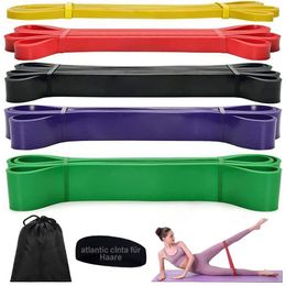 Puiaosso Stretchband Stretchband Trainingsband Profi Fitnessband Resistance Bänder 5er Set