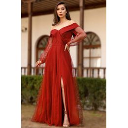 Modabout Abendkleid Langes Maxikleid Sommerkleid für Damen