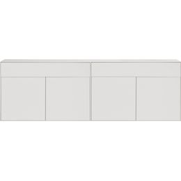 Sideboard LeGer Home by Lena Gercke "Essentials" Sideboards Gr. B/H/T: 224 cm x 74 cm x 42 cm, 2, weiß (warmweiß) Sideboards