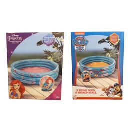 Disney Planschbecken Pool 3 Ringe mit Strandball 100 cm 3 Ring Pool w. Beach Ball