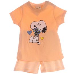 Shorty Baby Anzug 2Tlg Sommer Schlafanzug Shortama aus reiner Baumwolle
