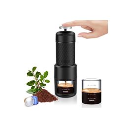 YI Espressomaschine Espressomaschine Tragbare Kaffeemaschine Handpresso mit EspressoKaffee