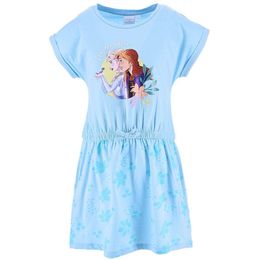 Disney Frozen Sommerkleid Elsa & Anna Mädchen Jerseykleid Gr. 104-128 cm