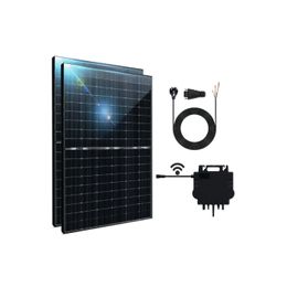 Campergold Solaranlage Balkonkraftwerk Komplettset 880W Bifazial