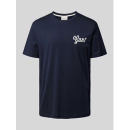 Gant T-Shirt mit Label-Print