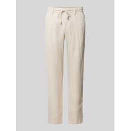 Bruun & Stengade Tapered Fit Hose aus Leinen Modell 'LOUIS'