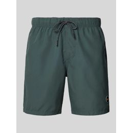 Shiwi Badehose mit Label-Patch Modell 'Mike'