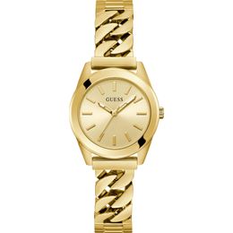 Quarzuhr Guess "SERENA, GW0653L1" Armbanduhren goldfarben Damen Quarzuhren