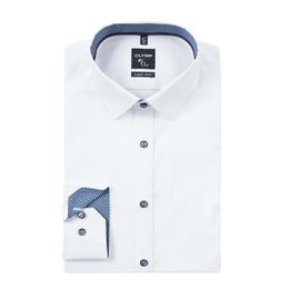 OLYMP Super Slim Fit Business-Hemd aus Popeline