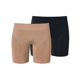 Schiesser Shorts Biker - Classic Seamless (2-tlg) Bermudas Kurze Hose