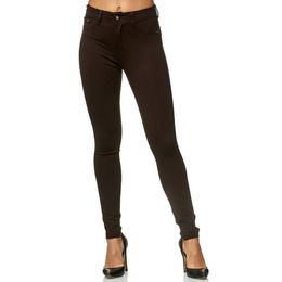 Elara Skinny-fit-Jeans Elara Damen Stretch Hose Skinny Fit Jegging (1-tlg)