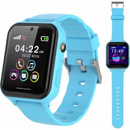 PTHTECHUS für Kinder Jungen und Mädchen Rechner Schrittzähler Taschenlampe Smartwatch