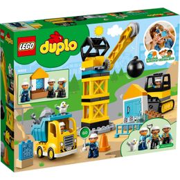 Lego® Konstruktionsspielsteine Lego® DUPLO® 10932 Baustelle mit Abrissbirne