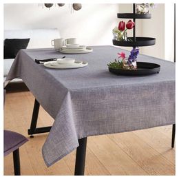 Home-trends24.de Tischdecke Tafeldecke Grau Tischdecke Tischset Tischband Tischdeko 135 x 240