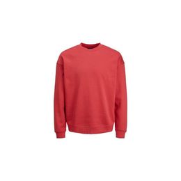 Jack & Jones Jack & Jones Sweatshirt rot (1-tlg)