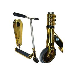 Chilli Pepper Chilli Stuntscooter Chilli Pro Reaper Custom Stunt-scooter Crown 120 Disc H=84cm Gold