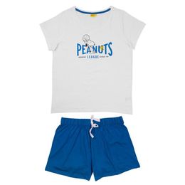 United Labels® Schlafanzug The Peanuts Snoopy Schlafanzug Damen