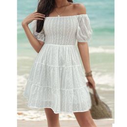 AFAZ New Trading UG Sommerkleid Einschultriges kurzes Damenkleid für Frühling und Sommer