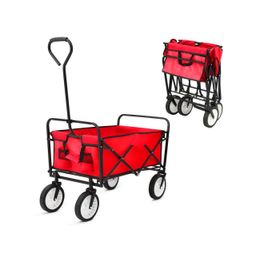EBUY Bollerwagen Zusammenklappbarer Trolley für Outdoor-Einkäufe beim Strandcamping (1-tlg)