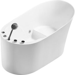 JVmoebel Whirlpool-Badewanne Whirlpool Jacuzzi Oval Wanne Home Spa Indoor Badewanne Whirlwanne