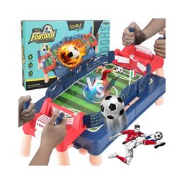 Puiaosso Spieltisch Interaktives Tischfußballspiel Mini-Tischkicker Kickertisch Kinder Kit