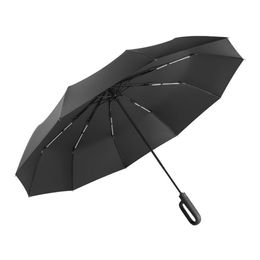 Mrichbez Taschenregenschirm Taschenregenschirm Übergroßer Sonnenschirm automatischer Regenschirm