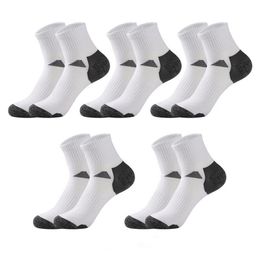 Mrichbez Sneakersocken 5 Paar Laufsocken Sportsocken Funktionssocken für Herren Damen (1-Paar) Cotton Crew Socks für Sport
