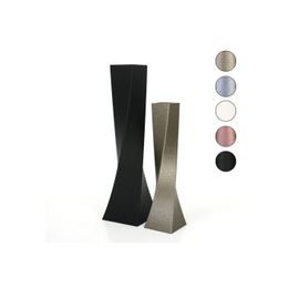 Kreative Feder Dekovase Designer Vasen-Set – Dekorative Blumenvasen aus Bio-Kunststoff (Set