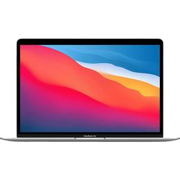 Apple MacBook Air (2020), Notebook mit 13,3 Zoll Display, Apple M1 Prozessor, 8 GB RAM, 256 SSD, M1, Silber