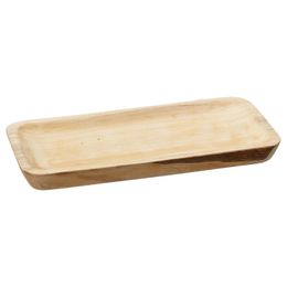 SONSTIGE Dekoschale WOOD (BHT 35x3x17 cm)