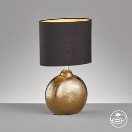 SONSTIGE FISCHER & HONSEL Tischleuchte FORO (BH 23x36 cm) BH 23x36 cm braun Tischlampe Klemmleuchte Schreibtischleuchte Schreibtischlampe