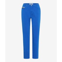 Brax Damen Five-Pocket-Hose Style CAROLA S, Blau, Gr. 32
