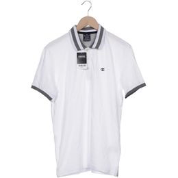 Champion Herren Poloshirt, weiß, Gr. 48