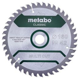 Metabo MultiCutClassic 160x20 42 FZ/TZ 10