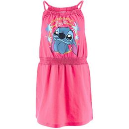 Lilo and Stitch Lilo & Stitch Sommerkleid Summer Love Mädchen Jerseykleid mit Glitzerdetails Stitch 116