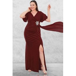 Modabout Abendkleid Langes Maxikleid Hochzeitskleid Für Damen