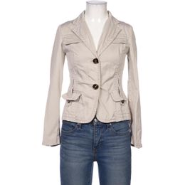 Mango Damen Blazer, beige, Gr. 32