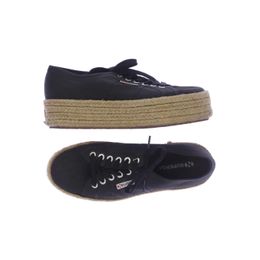 Superga Damen Sneakers, schwarz, Gr. 40