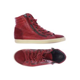 Paul Green Damen Sneakers, rot, Gr. 4.5