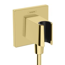 Hansgrohe Fixfit Porter E Brausehalter mit Schlauchanschluss, 26889990,