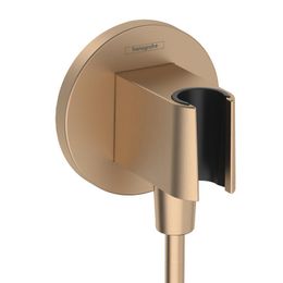 Hansgrohe Fixfit Porter S Brausehalter mit Schlauchanschluss, 26888140,