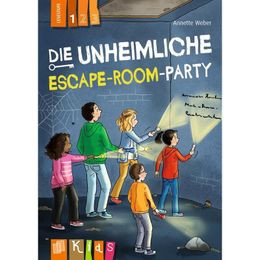 Die unheimliche Escape-Room-Party - Lesestufe 1 - Annette Weber, Kartoniert (TB)