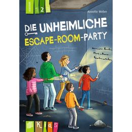 Die unheimliche Escape-Room-Party - Lesestufe 2 - Annette Weber, Kartoniert (TB)