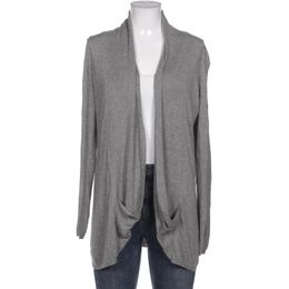 Taifun Damen Strickjacke, grau, Gr. 38