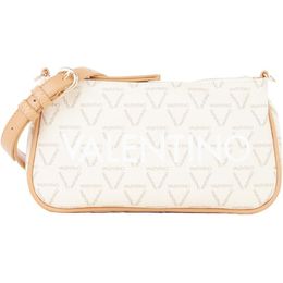 Valentino by Mario Valentino Valentino by Mario Schultertasche, Logoprint, Reißverschluss, für Damen, beige