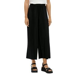 s.Oliver Culotte, Gummibund, Plissee, für Damen, schwarz, 36